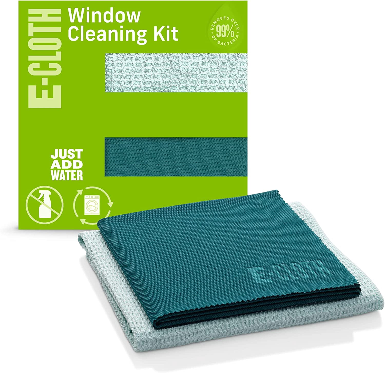 Window Cleaning Cloth - Eco Packaging - Glass Cleaning Cloth, Streak-Free Windows with Just ...