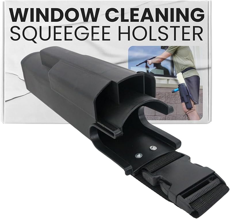 Window Cleaning Holster and Belt- Detachable Side Bucket on a Belt ...