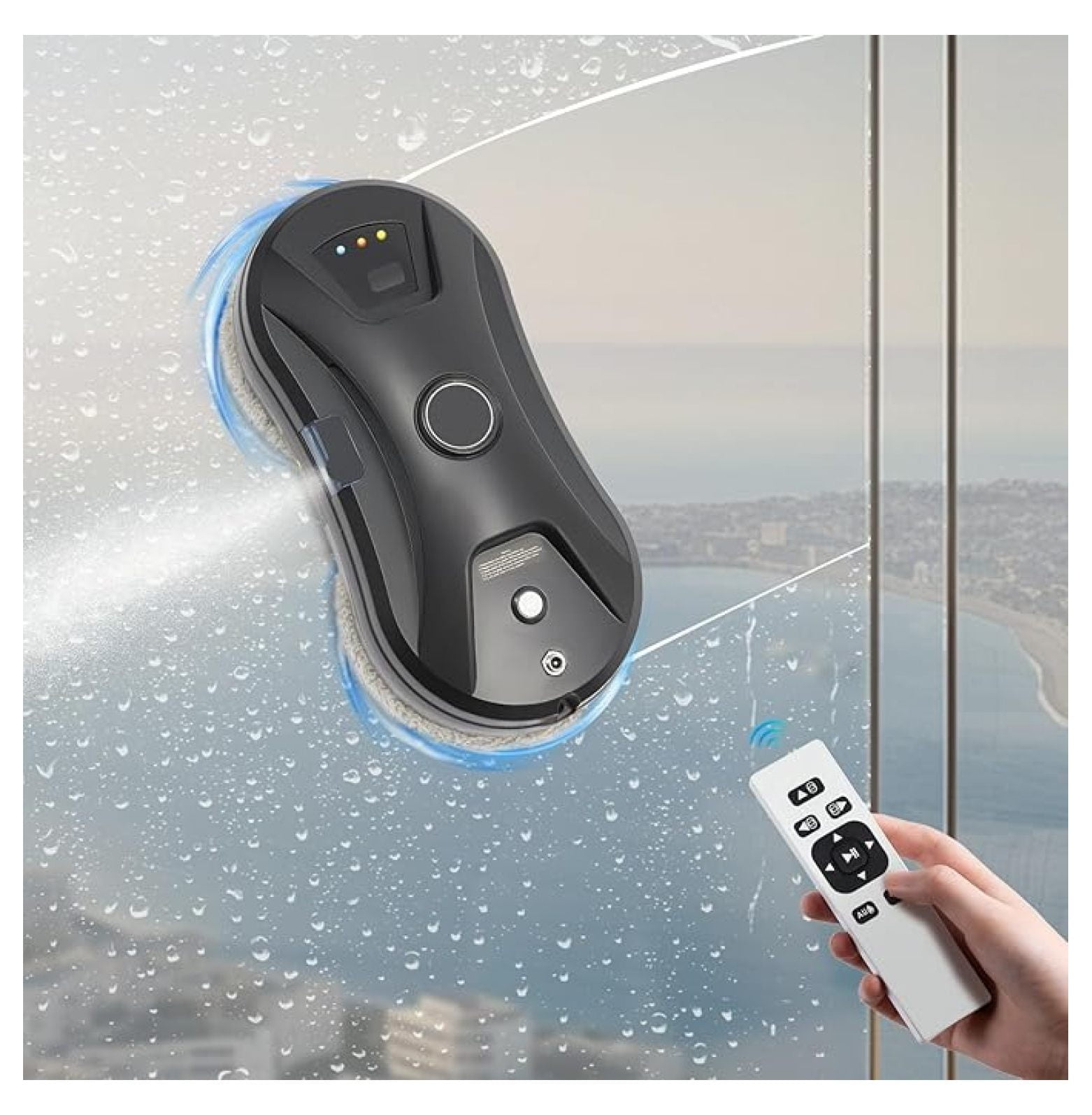 Window Cleaning Robot, Automatic Window Washer with Spray, 2800Pa ...