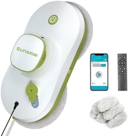 Window Cleaning Robot, Smart Window Cleaner with Automatic Water Spray ...