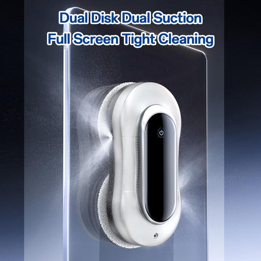 Window Cleaning Robot with 4-Way Ultrasonic Water Spray, Wall Cleaner ...