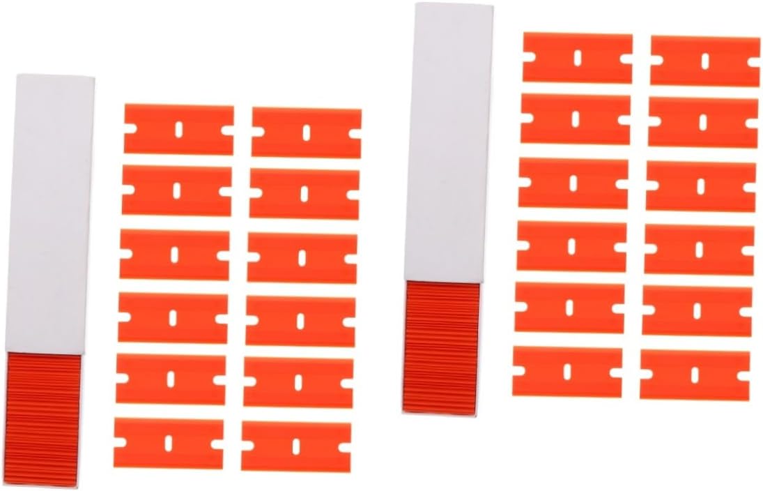 Window Cleaning Squeegee 200 pcs Plastic Blades Scraper Paint Glue ...