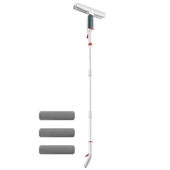 Window Cleaning Squeegee Kit, Spray Squeegee with Pole, Glass Cleaner Tool for High Windows, Car ...