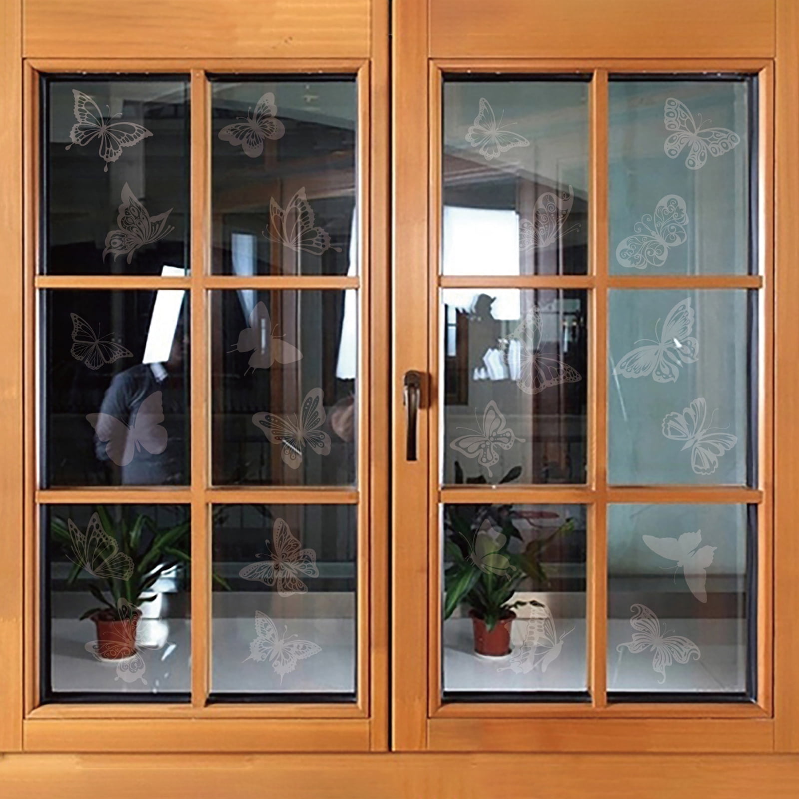 Window Clings,Wall Stickers 4 -collision Window Removable Pvc Stickers ...