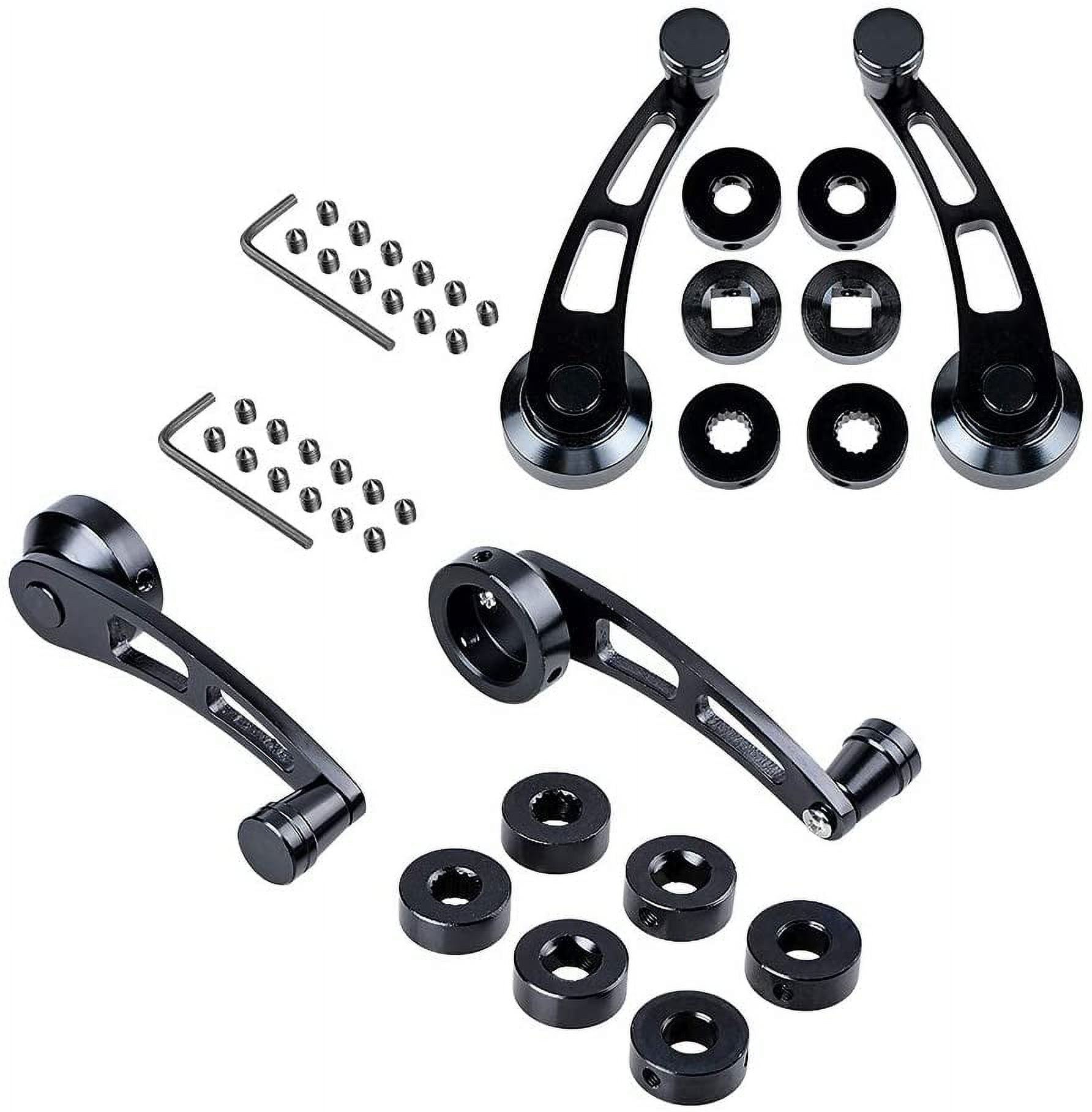 Window Crank Handle Winder Billet Aluminum Universal Car Wagon Door ...