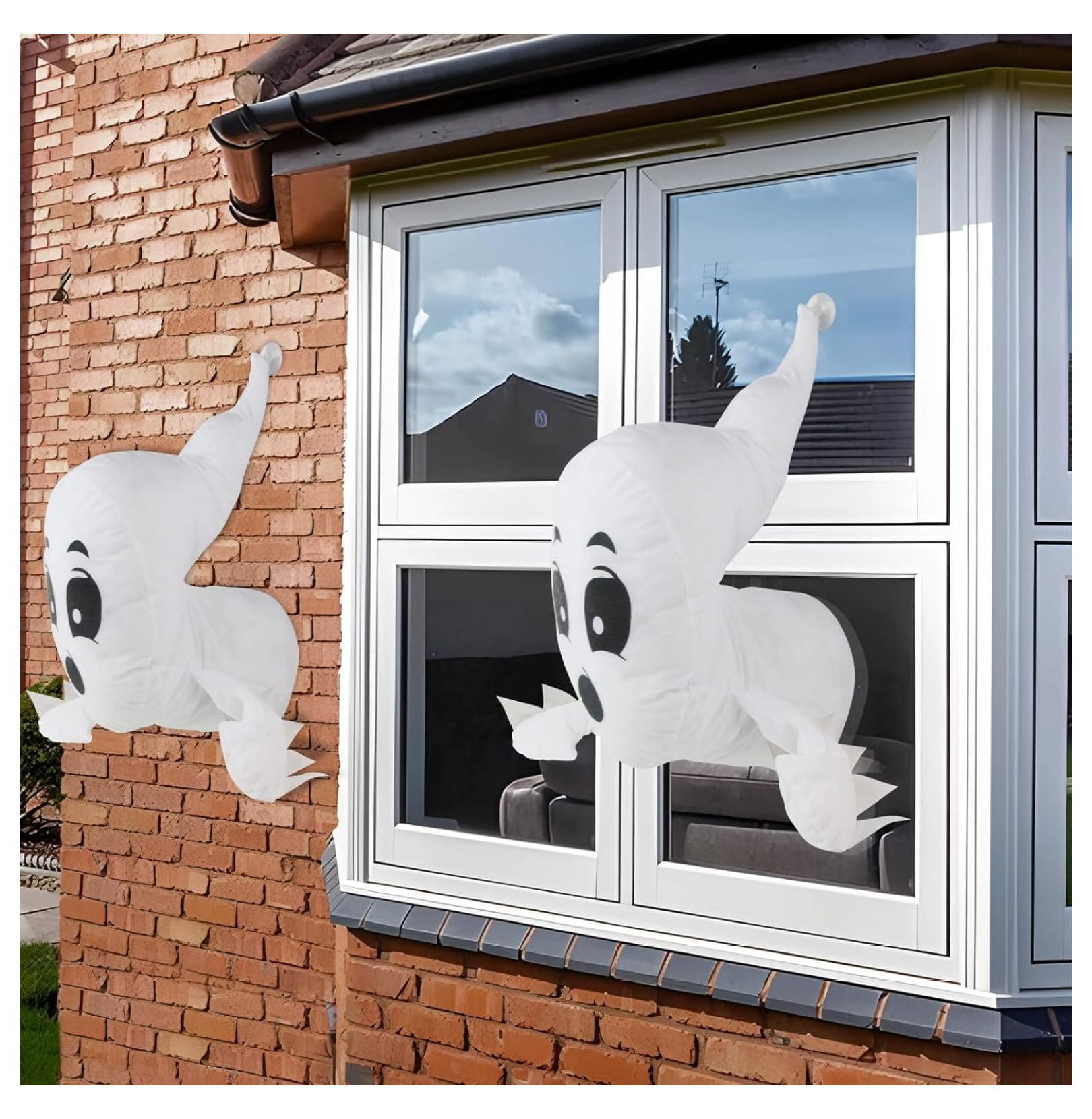 Window Crasher Ghosts- Window Decorations-Also Walll Decoration Hanging ...
