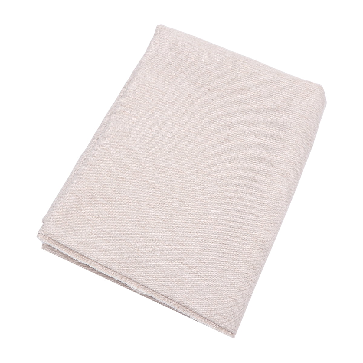 Clispeed Bedroom Curtain Beige Polyester Blackout with Flannel Texture ...