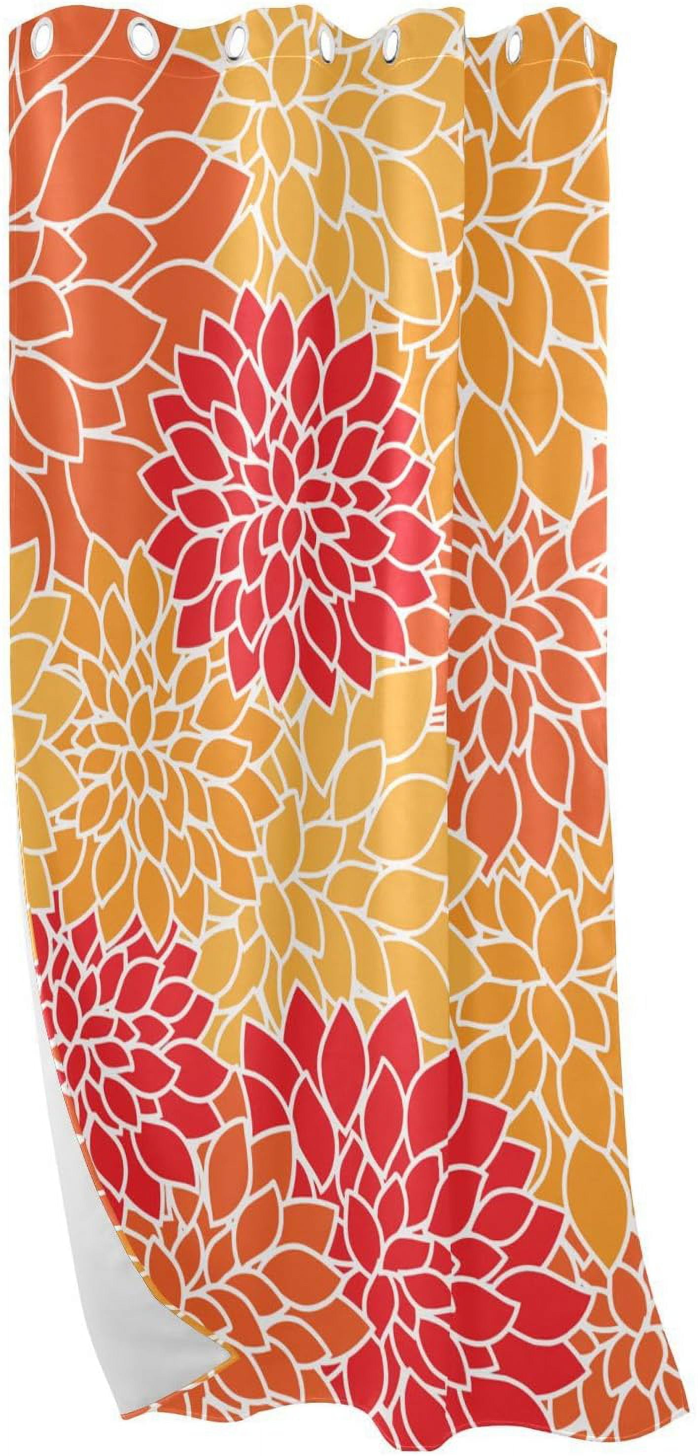 Window Curtains for Bedroom 84" Abstract Sunflower Room Divider ...