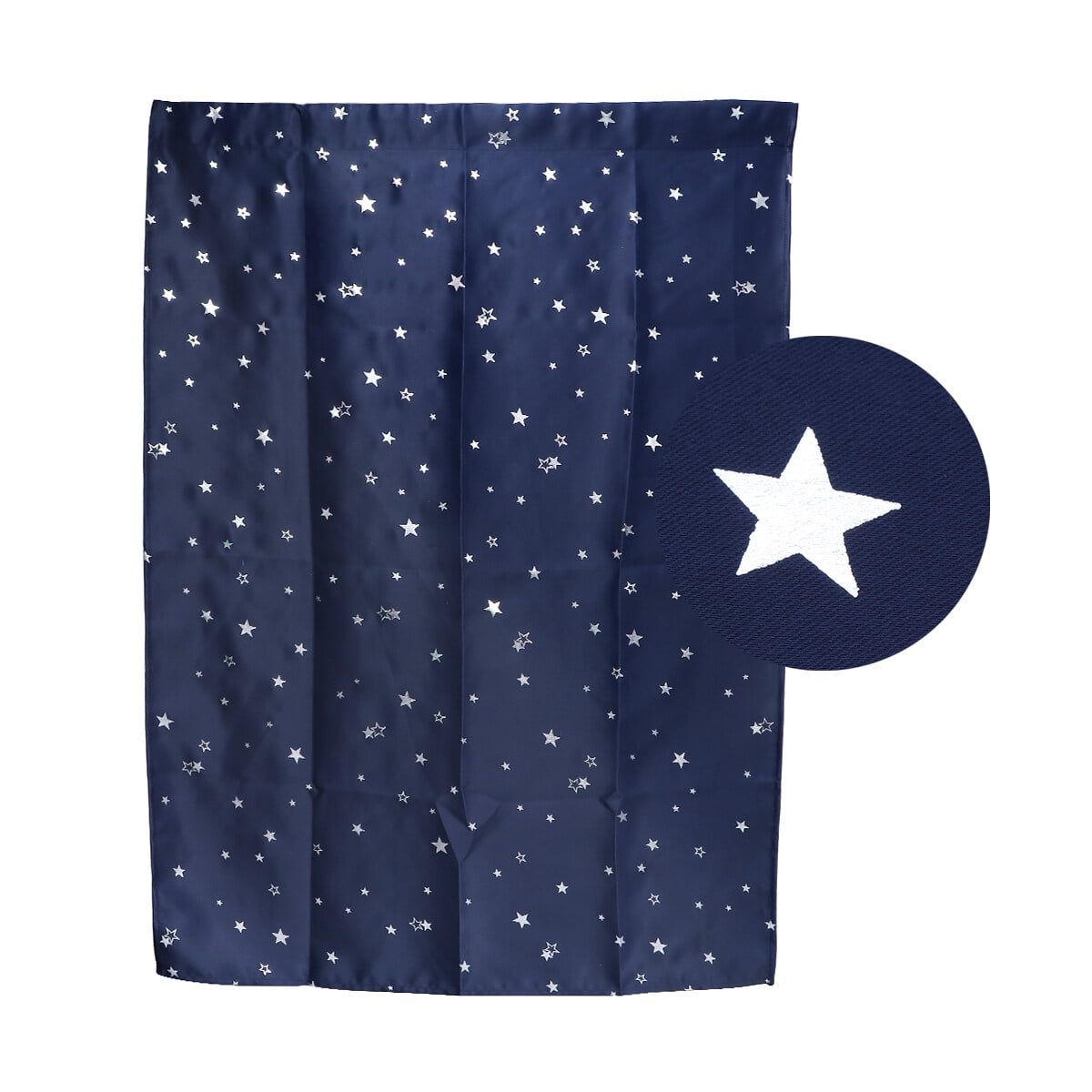 Clispeed Navy Window Drapes with Thick Dacron Fabric for Privacy and ...