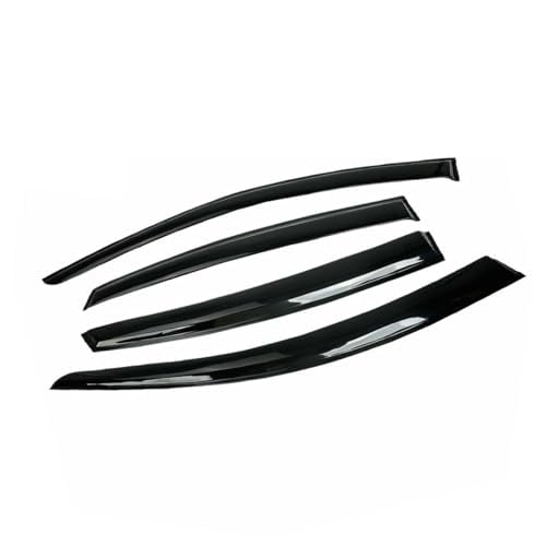 Window Deflector Smoke Tint 4PC Compatible with 2000 2001 2002 2003 ...