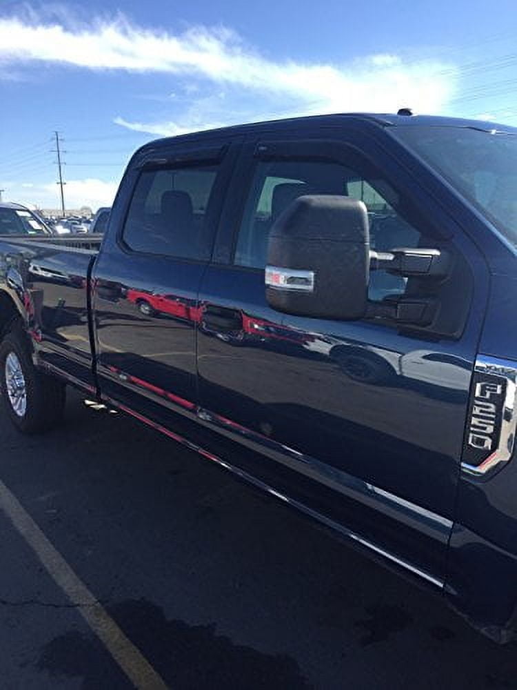 Window Deflectors Rain Guards 2015-2019 Ford F150 F250 F350 Super Crew ...