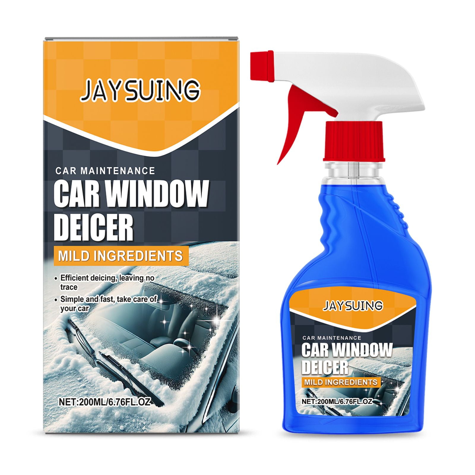 Window Deicing Agent Car Windows And Windshields Deicing, Frost, Fog ...