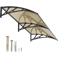 Awntech Houstonian Metal Standing Seam Slope Window/Door Awning ...