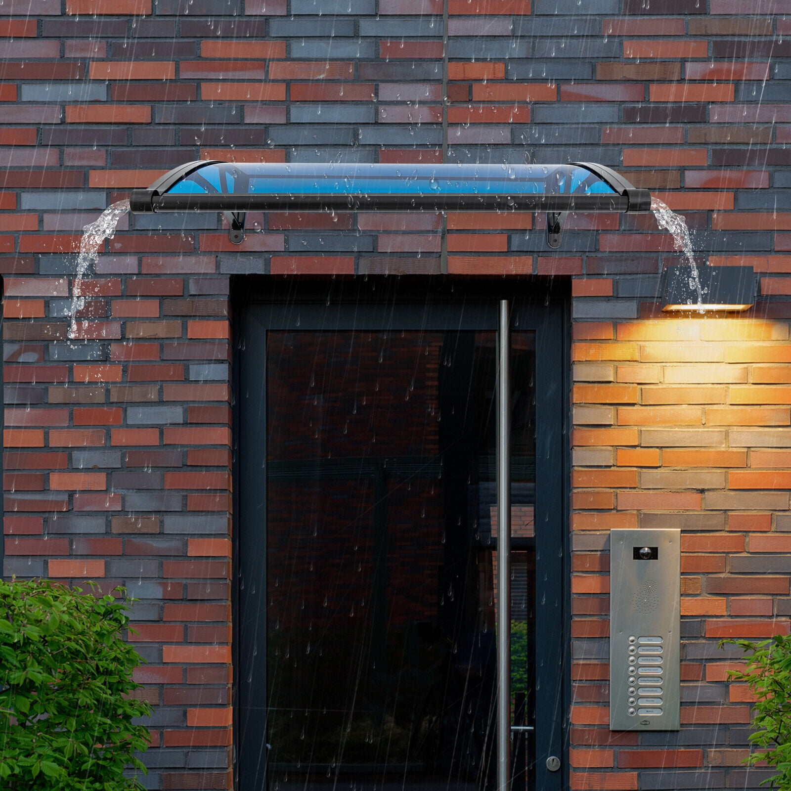 Window Door Awning Canopy, Wall Mount Front Doors/Windows Overhang ...