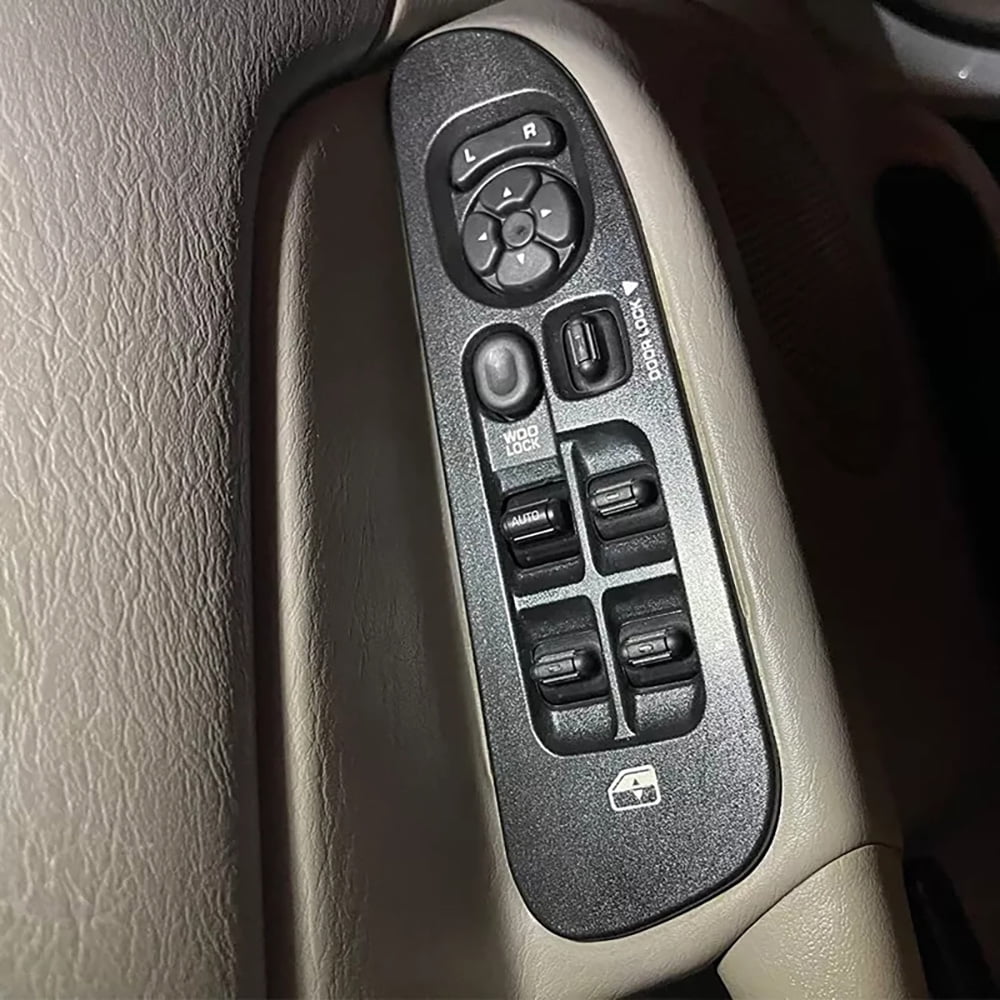 Window Door Lock Control Switch+Bezel Panel Regulator black for Dodge ...