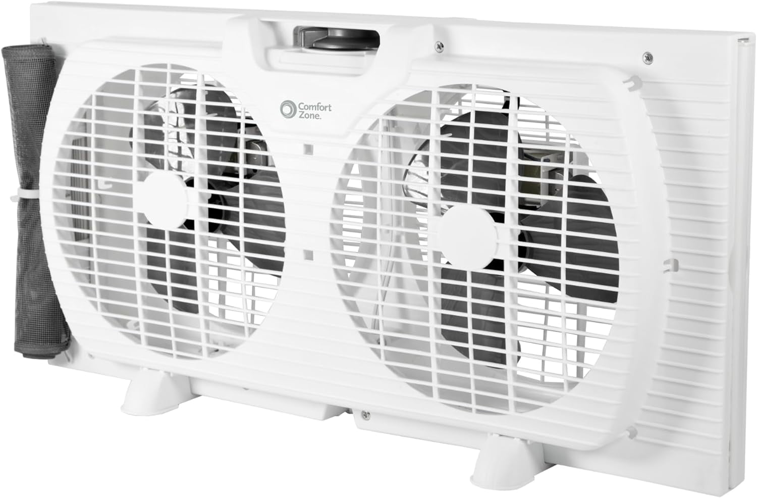 Window Fan for Bedroom, 9 inch 3 Speed Dual Fans with Auto-Locking ...