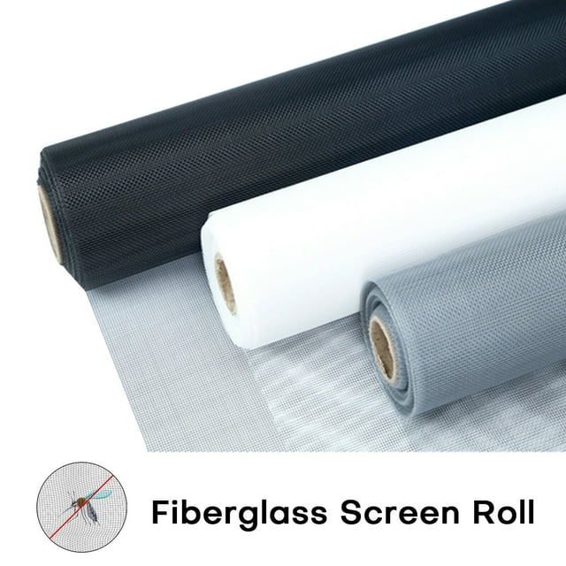 Window Fiberglass Screen Replacement Porch Patio Screen Mesh Roll DIY ...