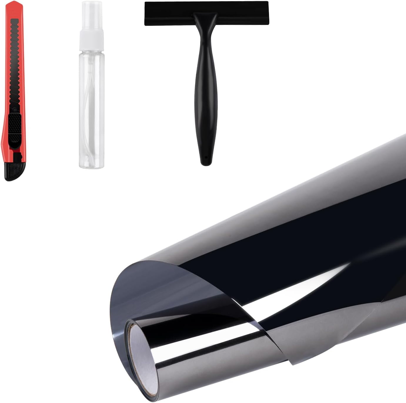 Window Film Kit 3 Pcs Window Privacy Film Installation Tools with One ...