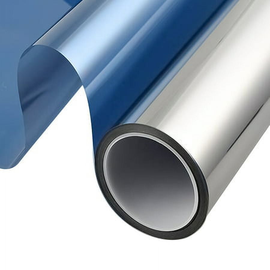 Window Film One Way Mirror Film Daytime Privacy Static,Non-Adhesive ...