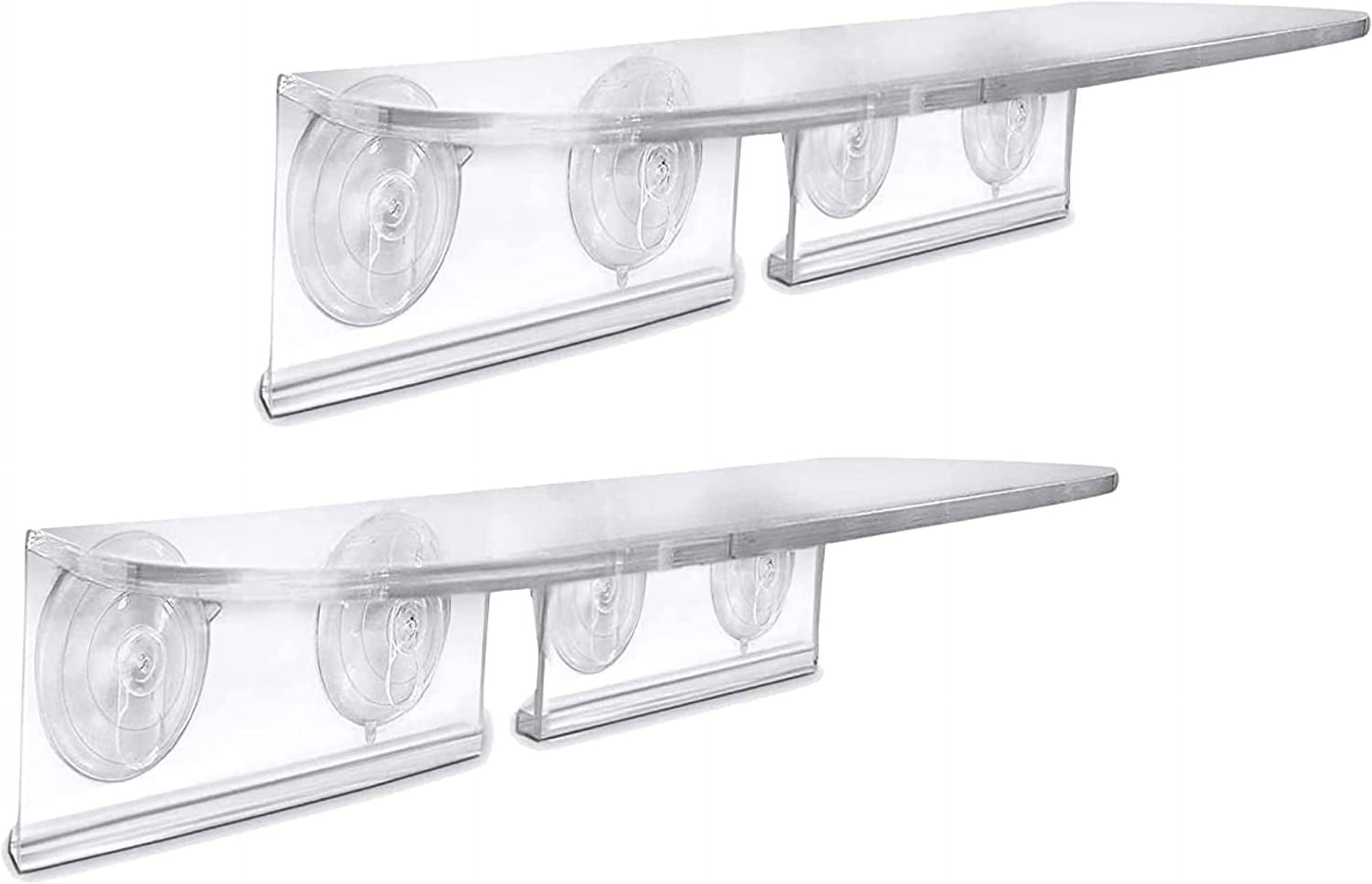 Window Garden Double Veg Ledge - Window Shelf for Plants, Clear Acrylic ...