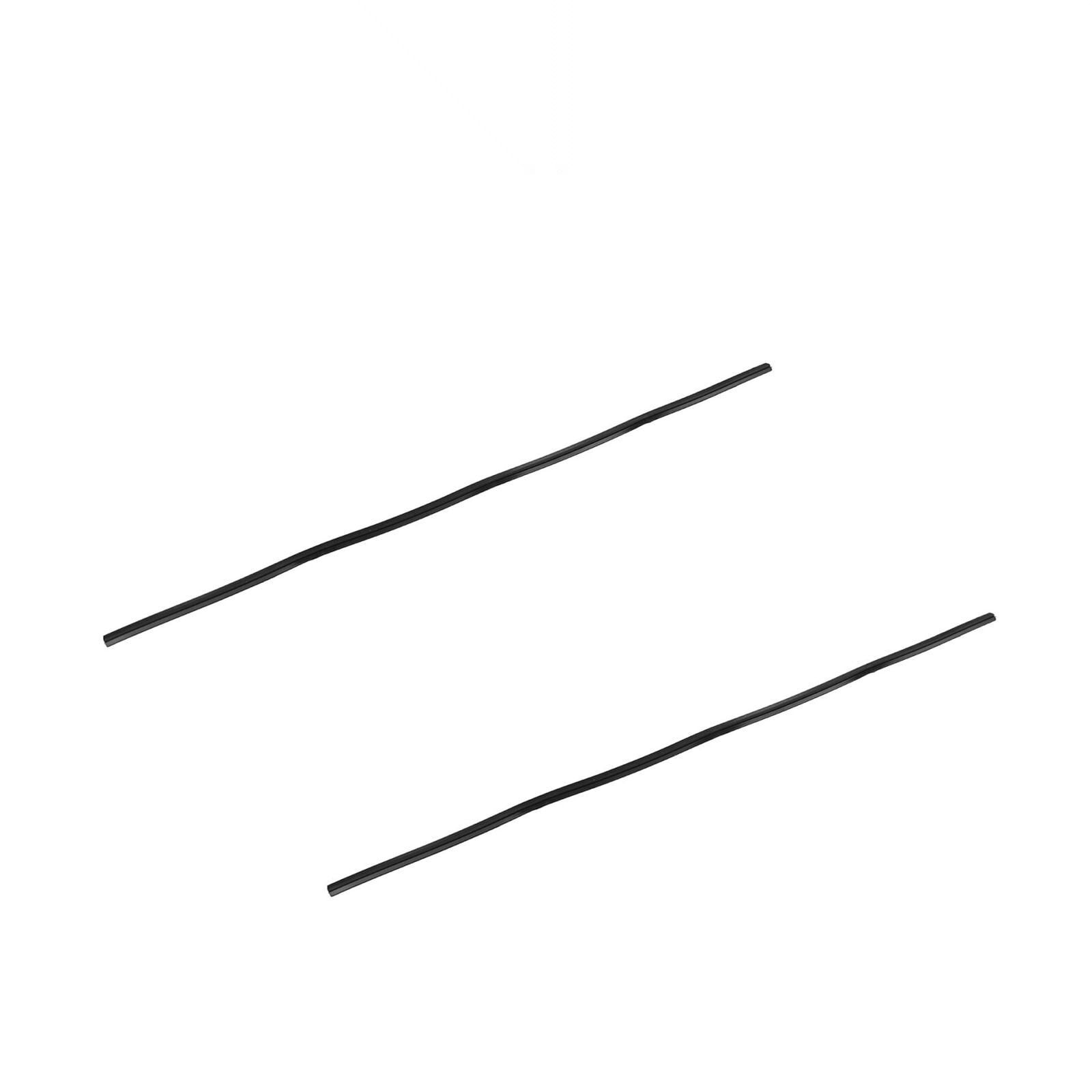 Window Glass Door Run Channel Weatherstrip Revised Front Pair Set for ...