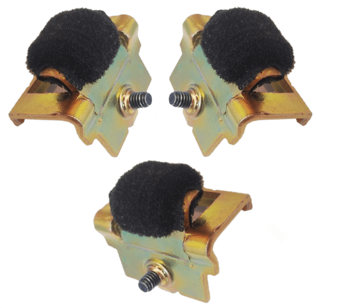 Window Glass Guide Bracket Set With Felt 1970-1981 Firebird/Trans AM ...