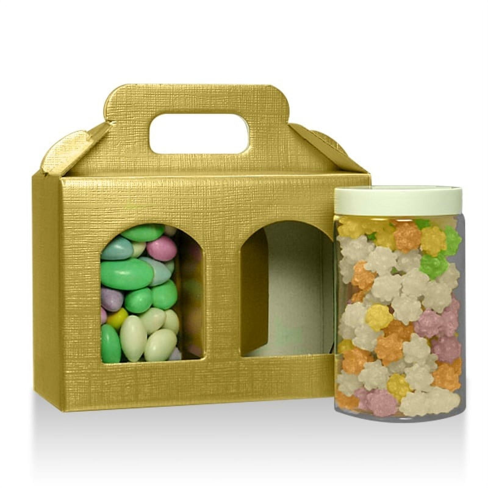 Window Gold Gable Boxes 6-3/4" X 3 1/4" X 5 7/8" | Quantity: 25 by ...