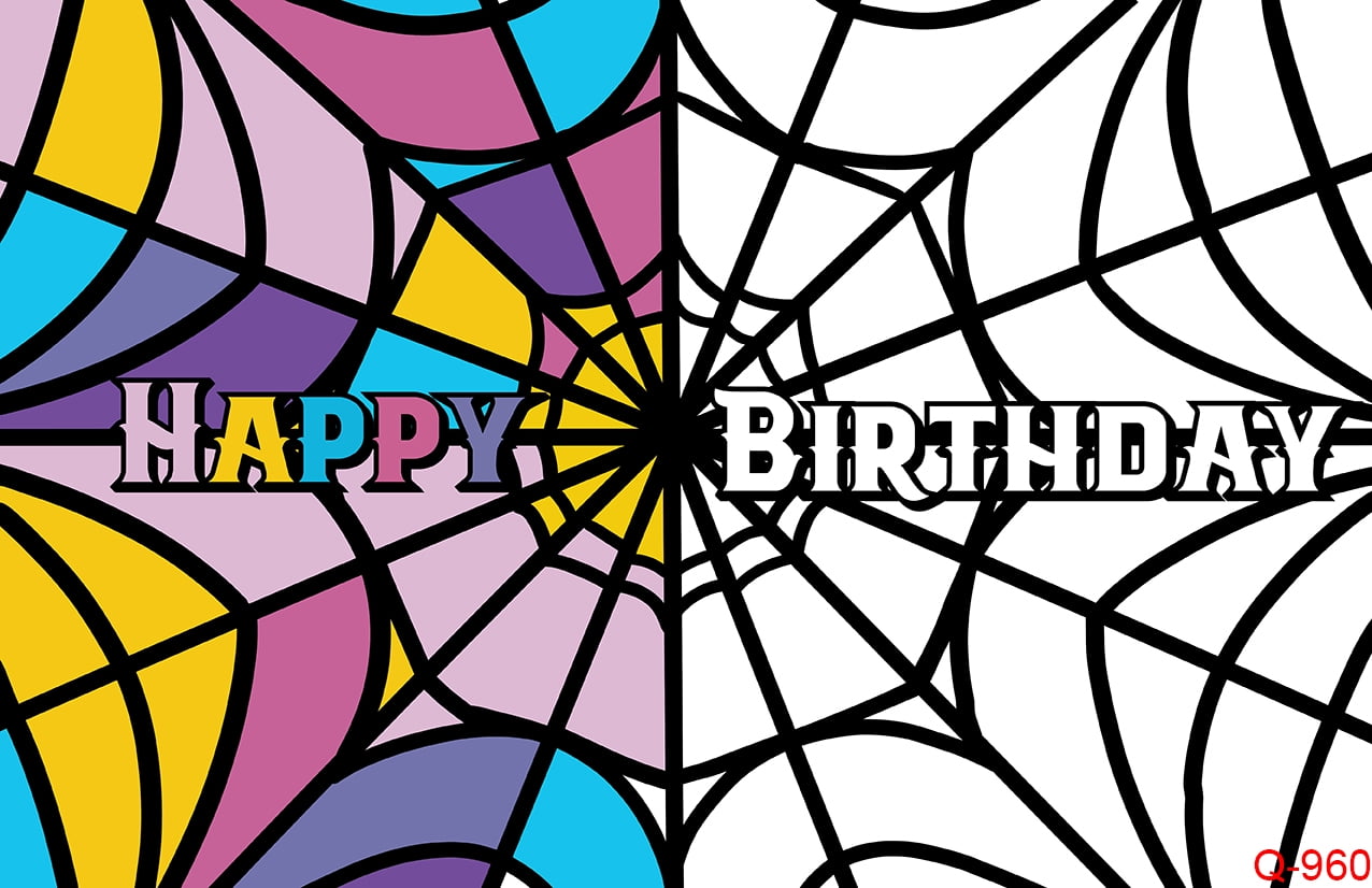 Window Gothic Backdrop Wednesday Horror Theme Birthday Photography ...