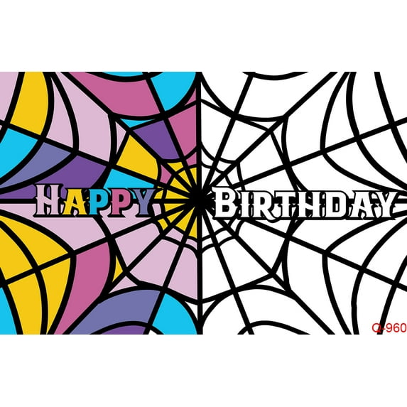 Window Gothic Backdrop Wednesday Horror Theme Birthday Photography ...