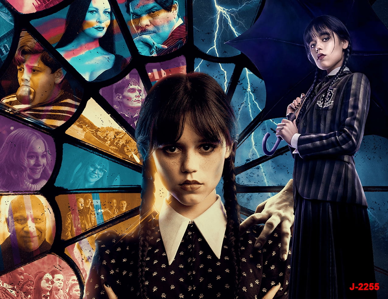 Window Gothic Backdrop Wednesday Horror Theme Birthday Photography ...