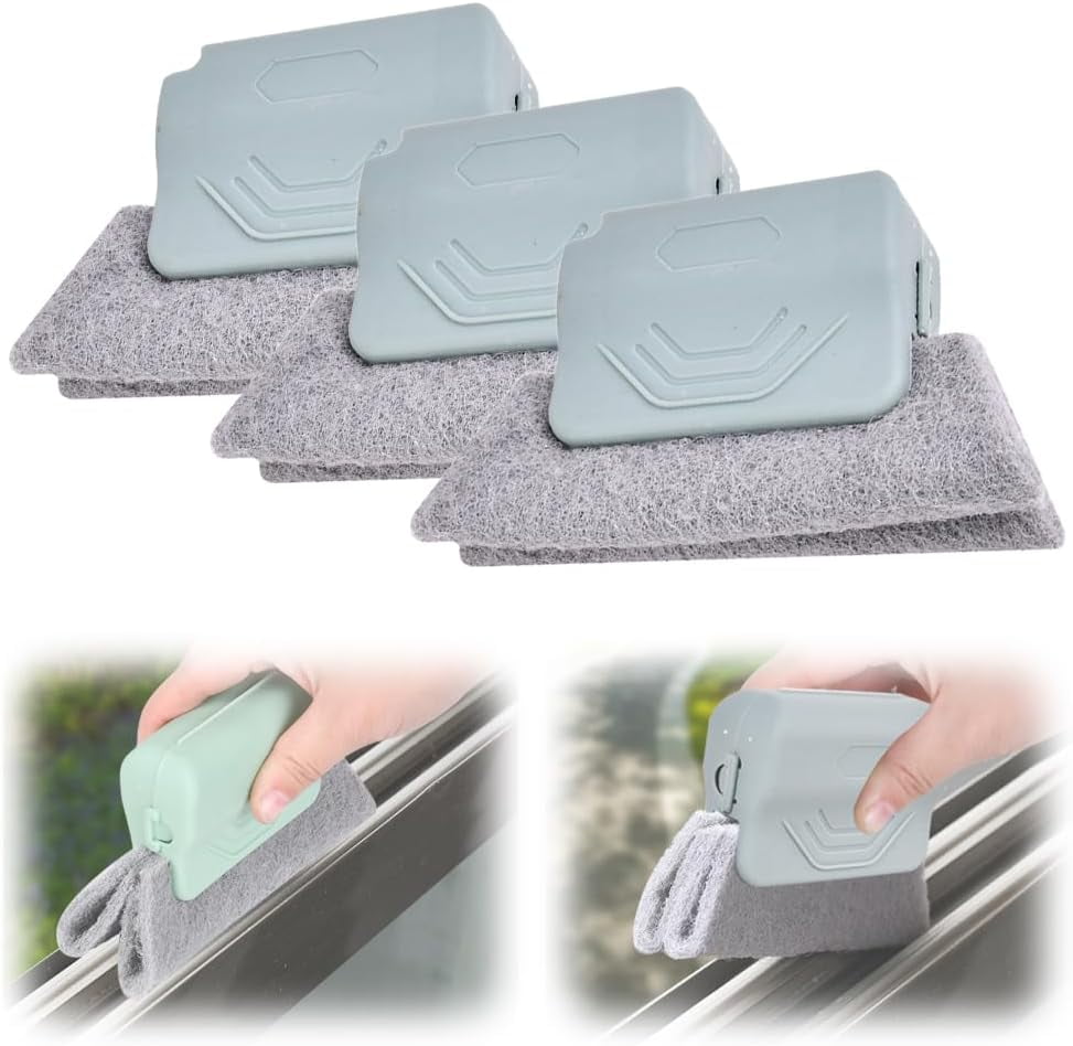 Window Groove Cleaning Brush Set - 2026 Upgraded Magic Track Cleaner ...