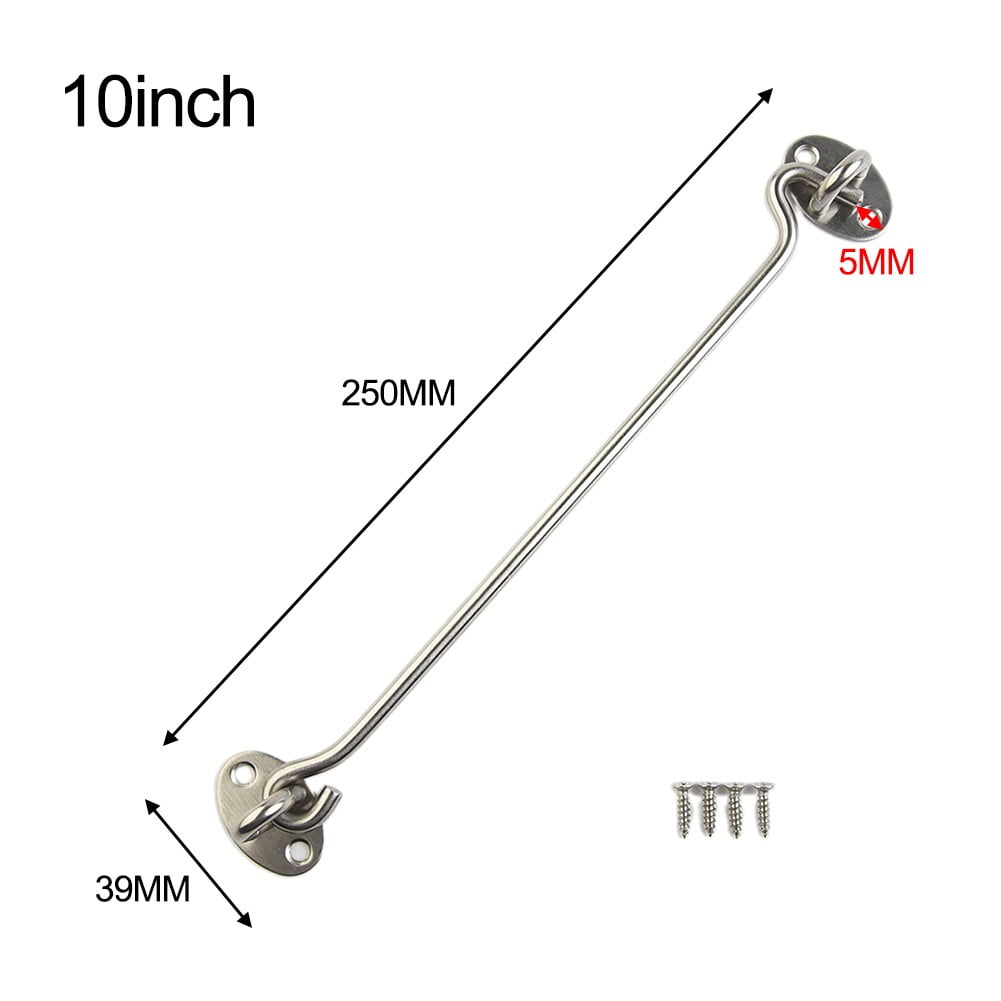 Window Hook Wind Hook Cabin Hook Eye Latch Lock Shed Gate Door For ...