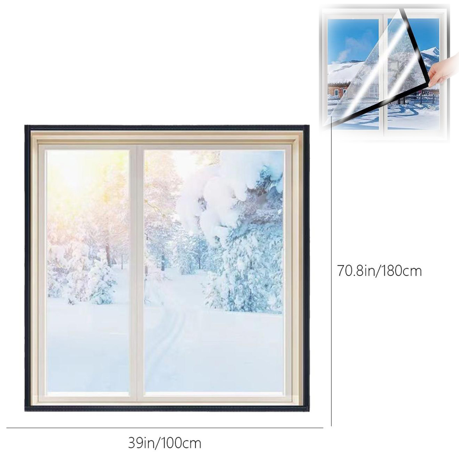 Window Insulation For Winter,Thermal Window Cover For Winter,Thermal ...