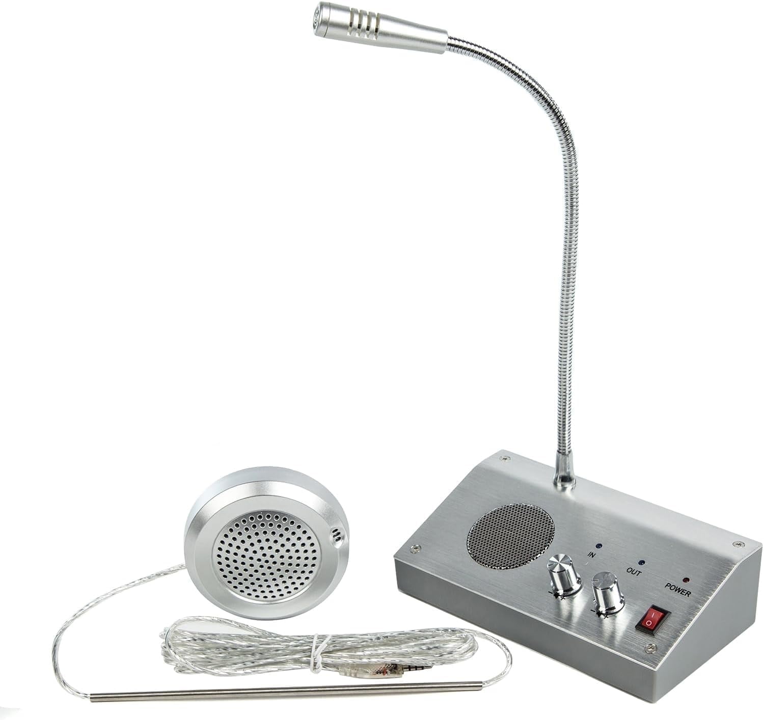 Window Intercom Window Speaker Intercom System Dual Way Anti ...