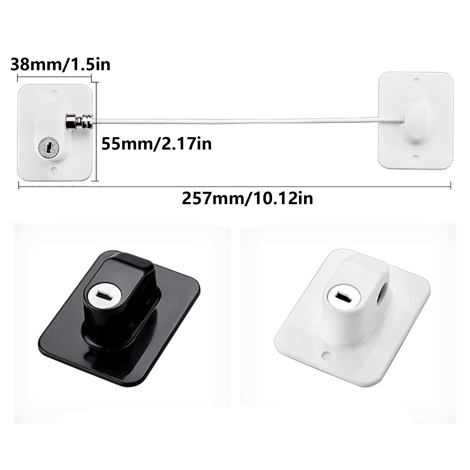 Window Lock Stopper, Hilingoto Baby Proofing Refrigerator Lock Baby ...