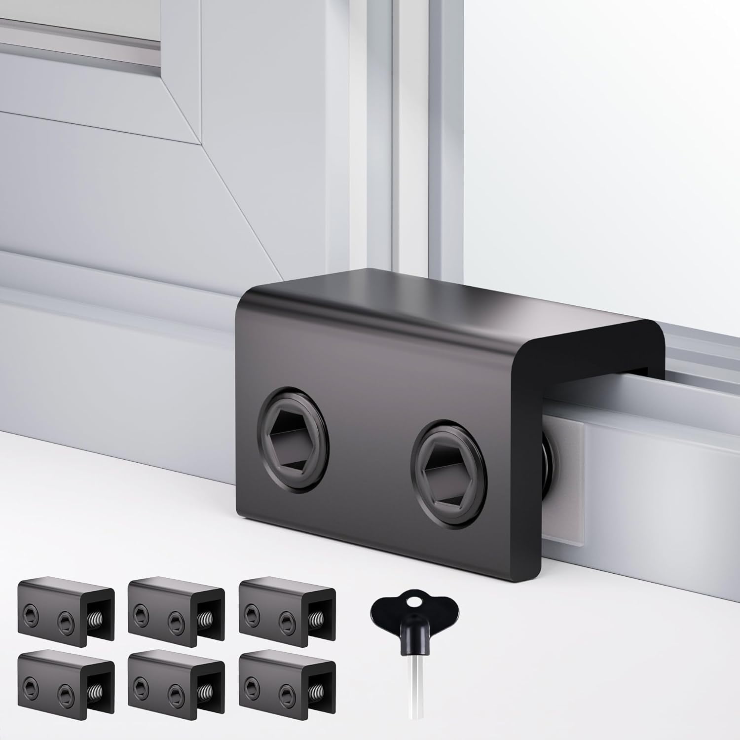Window Locks, 6 Sets Sliding Window Locks, Sliding Door Lock ...