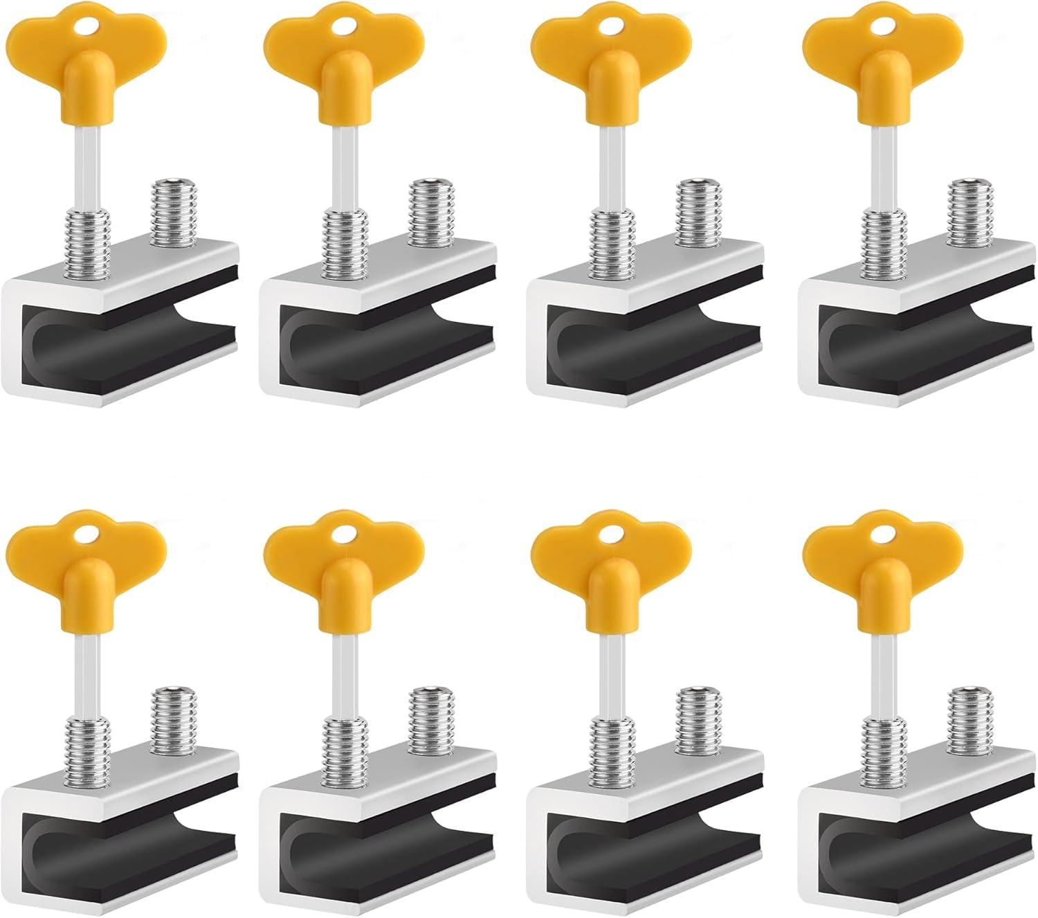 Window Locks, 8 Sets Sliding Security Window Lock with Key for Vertical ...