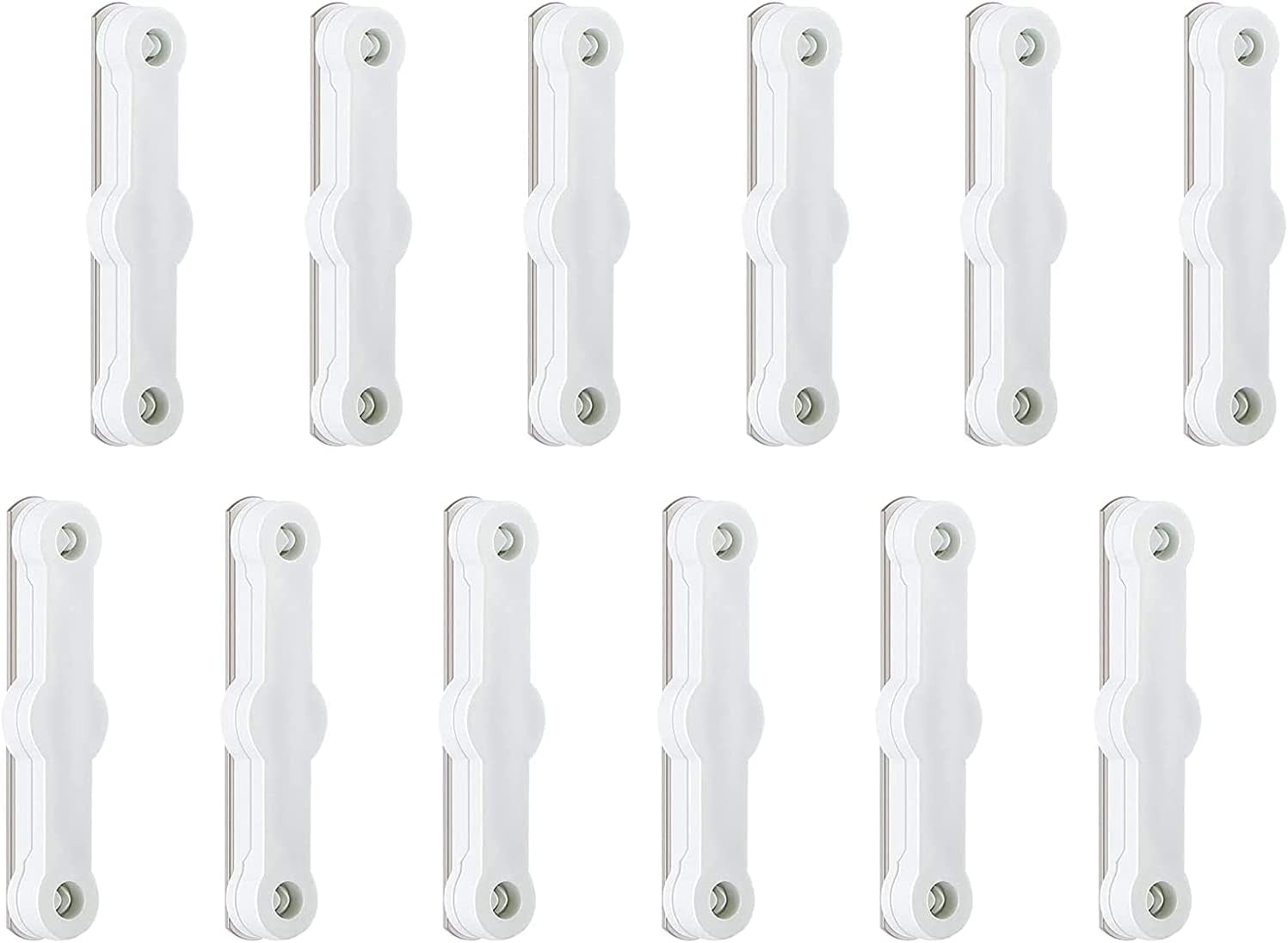 Window Magnets, 12 Pack Self Adhesive Permanent Rectangular Rare Earth ...