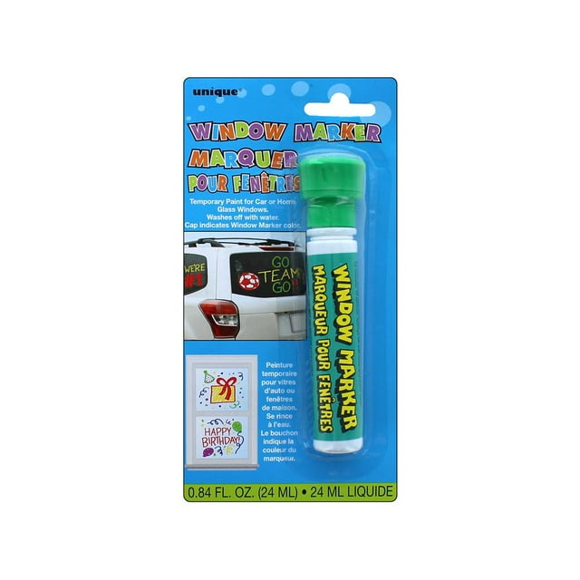 Window Marker, 0.84 oz, Green, 1ct - Walmart.com