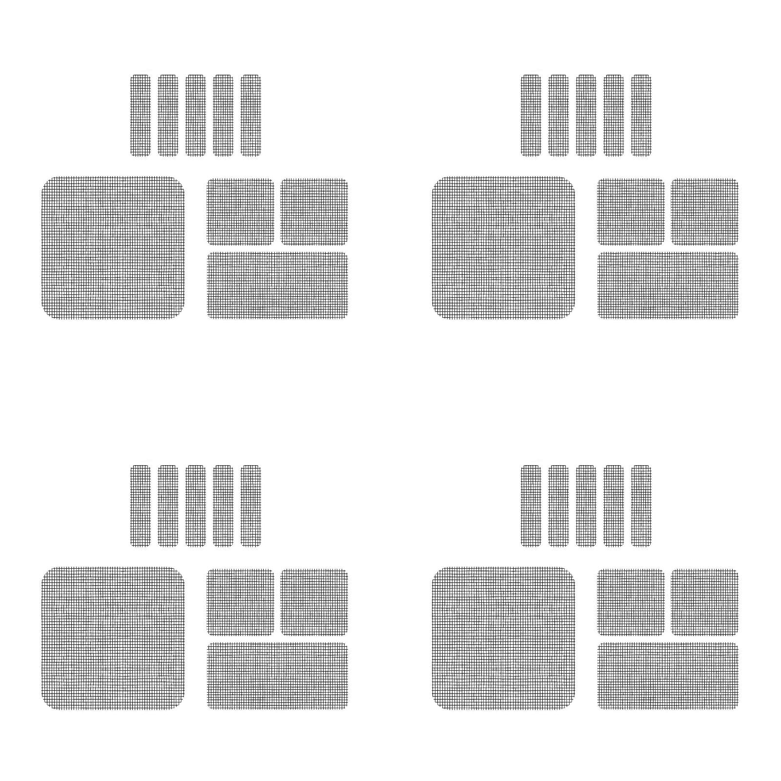 Window Mesh Patch Screen Kit Effective Patching Plaster 1 Drywall Patch ...