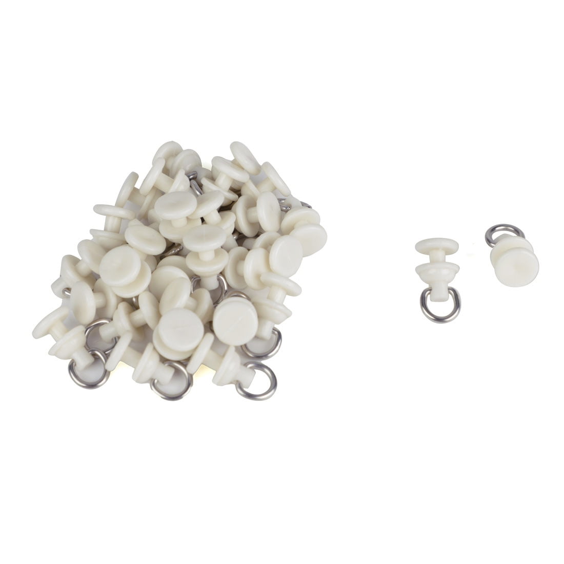 Window Plastic Curtain Track Rollers Carrier Slide Wheels Beige 22 x ...