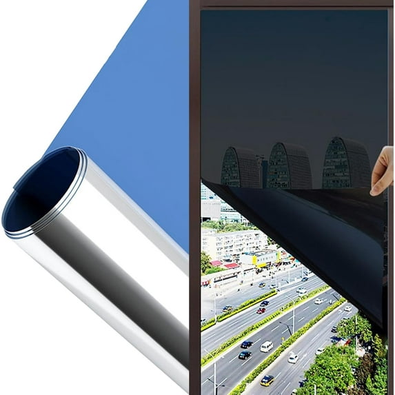 Window Privacy Cling See Out Not in, One Way Privacy Window Film, Sun ...