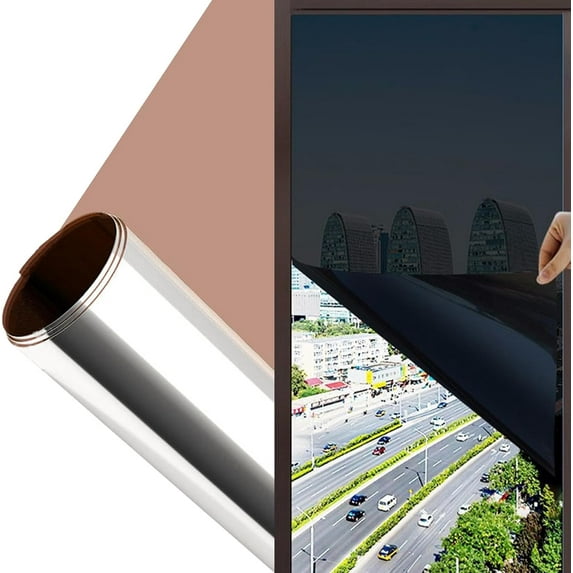 Window Privacy Cling See Out Not in, One Way Privacy Window Film, Sun ...