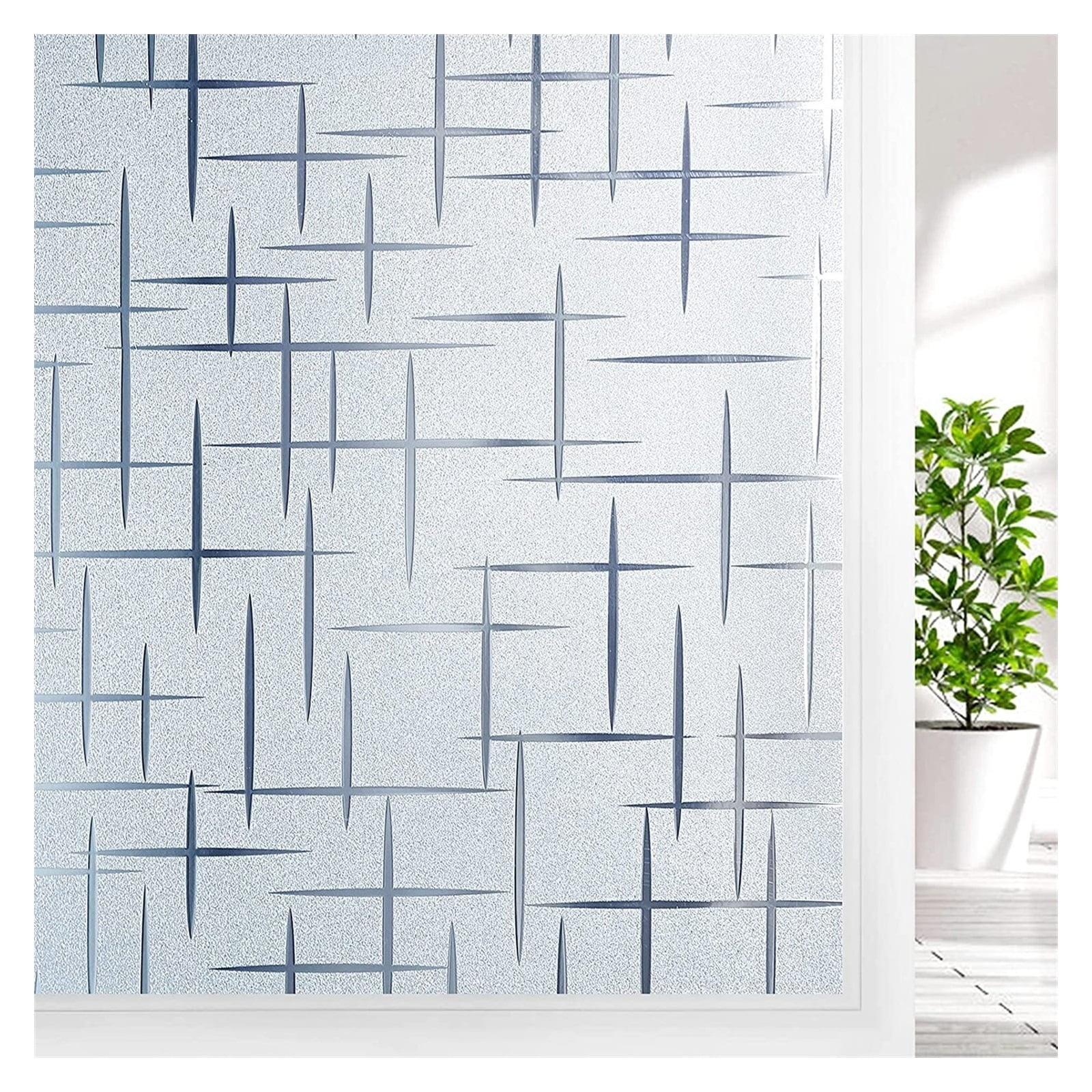 Window Privacy Film 3D Frosted Window Film Privacy Protection Vinyl ...