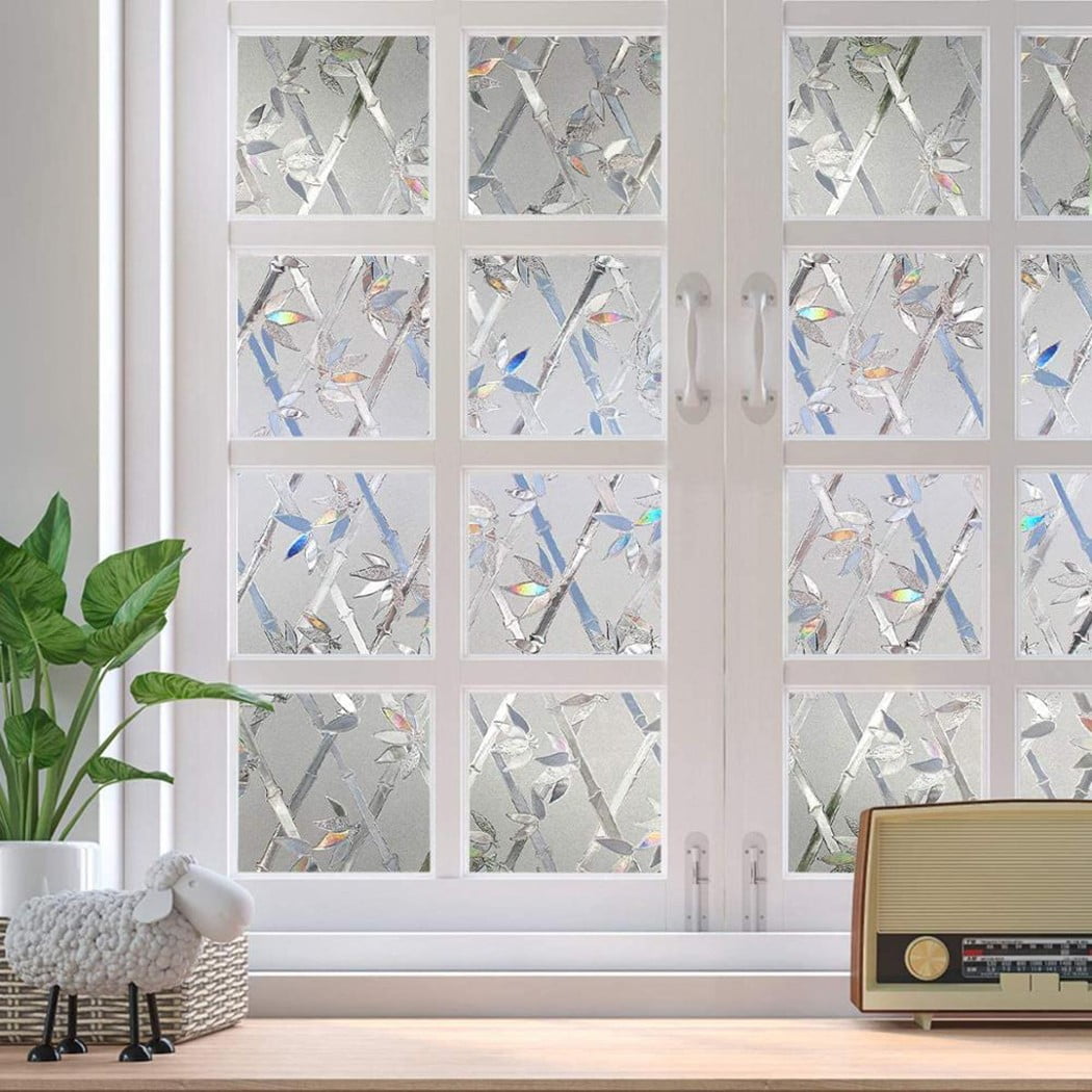 Window Privacy Film, 3D Stained Glass Film, Vinyl Decorative Window ...