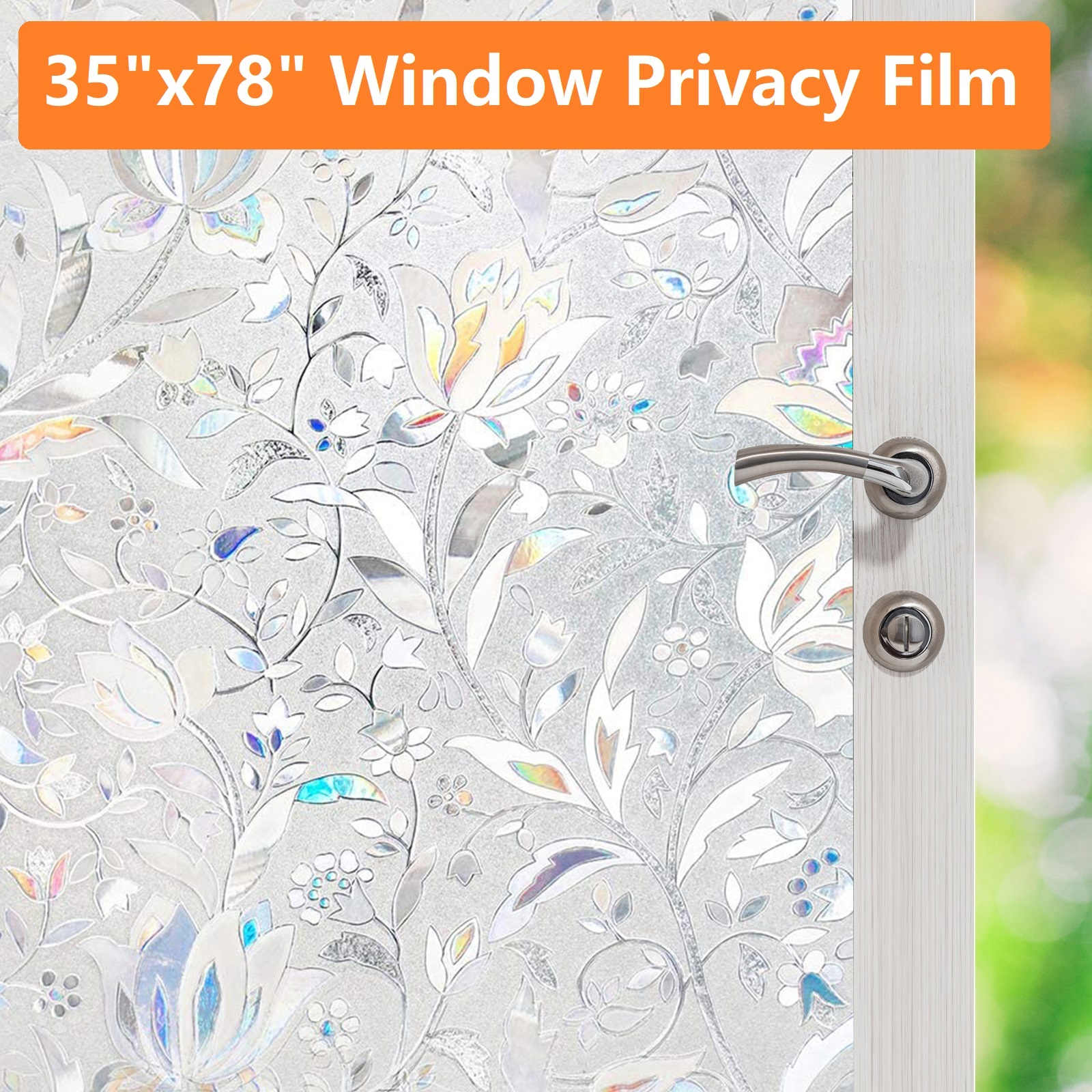 3D Window Privacy Film Static Window Clings Vinyl Decals Window ...