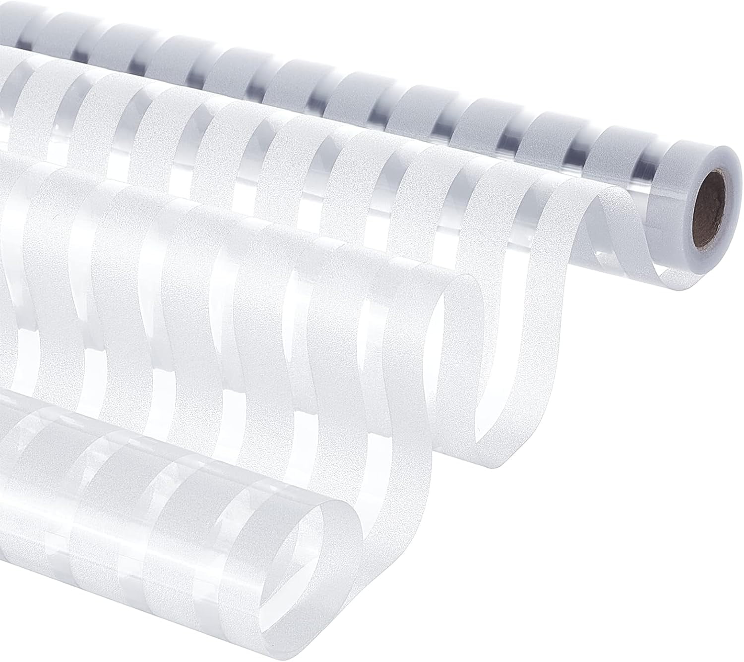 Window Privacy Film Blinds Frosted Glass Film Frosted Stripe Window ...