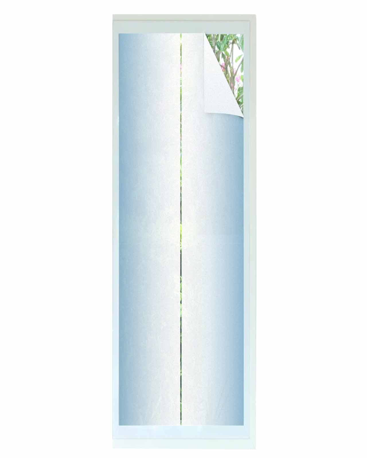 Window Privacy Film, Blue Ombre UV Sun Blocking Window Tint Film Heat ...