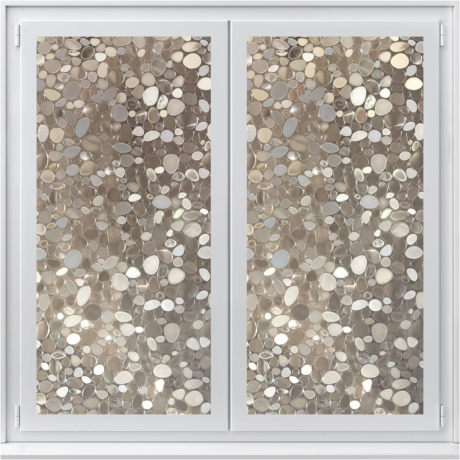 Window Privacy Film, Decorative Rainbow Window Clings for Glass ...