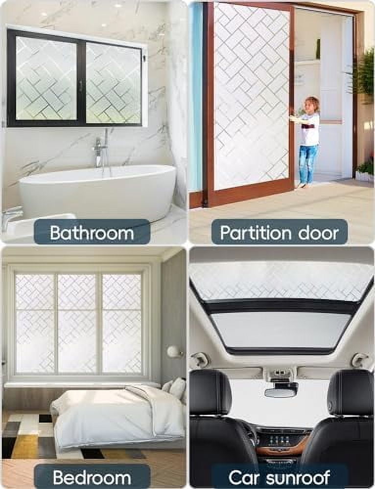 Window Privacy, Film Decorative Window, Film Sun Blocking Window ...